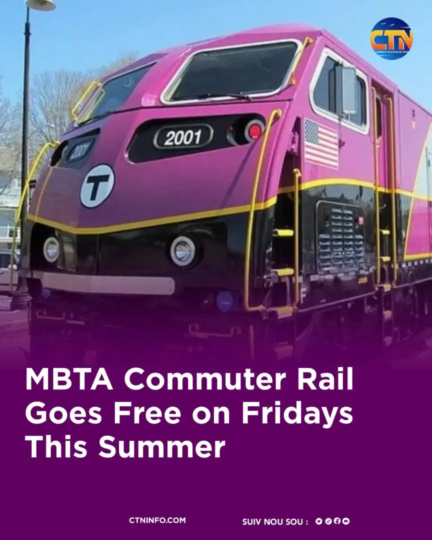 MBTA Commuter Rail Goes Free on Fridays This Summer